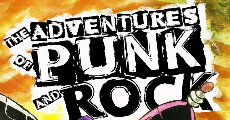 Ye Olde Comic Book Temple: Review - The Adventures of Punk and Rock ...