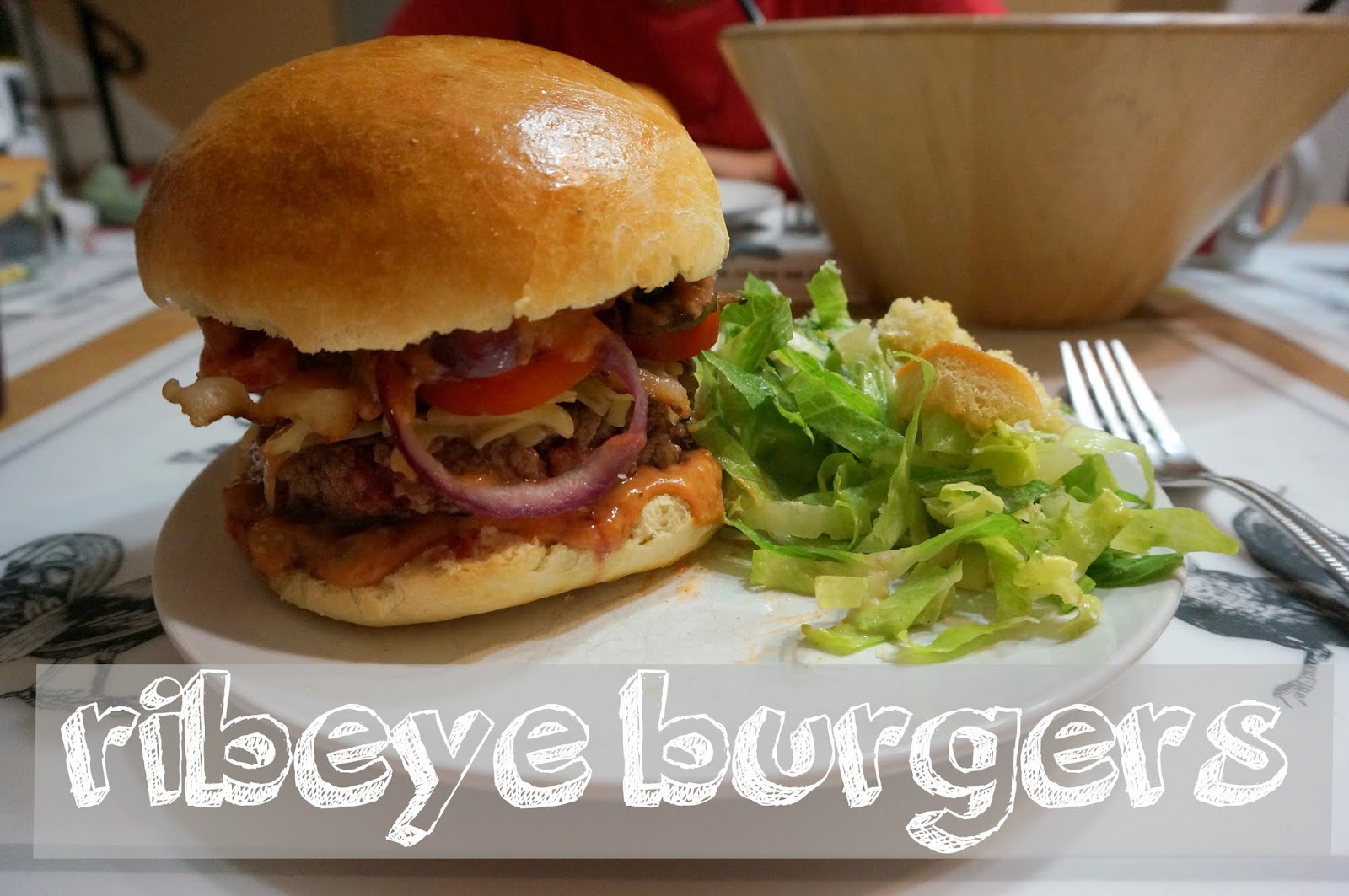 Ribeye Burgers