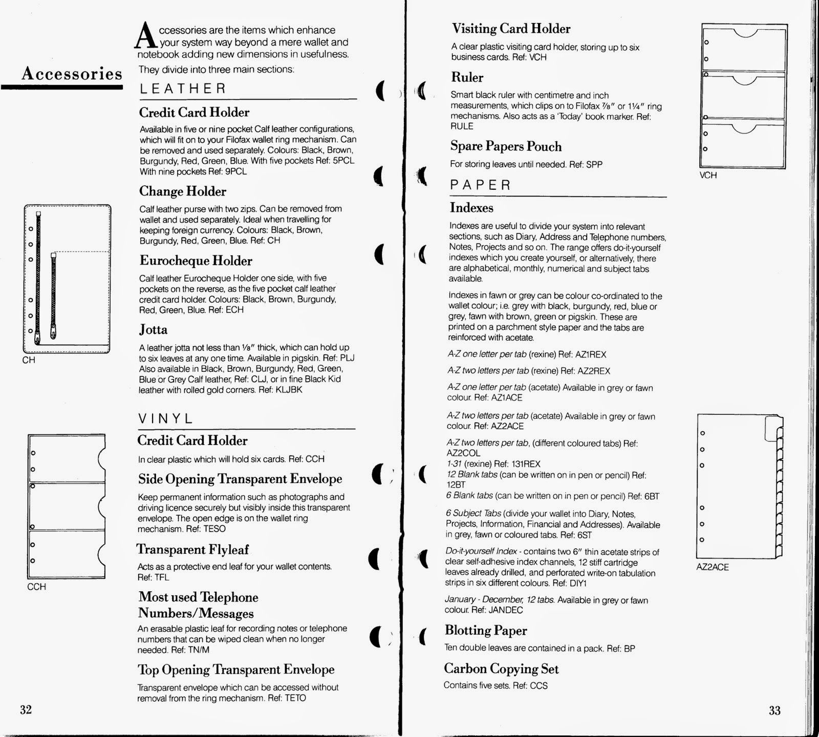 Philofaxy: Filofax 1987 Catalogue