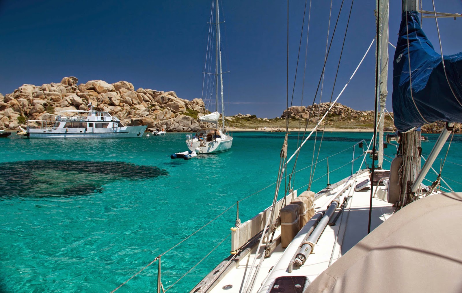 Exploring the World in 'Blue Velvet of Sark': Cala Lazarina