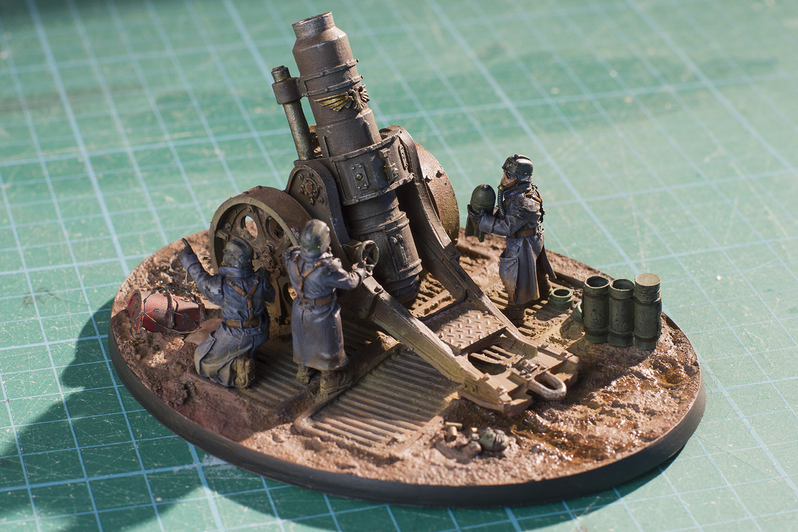 Revisiting the warp...: Death Korps of Krieg Heavy Mortar...