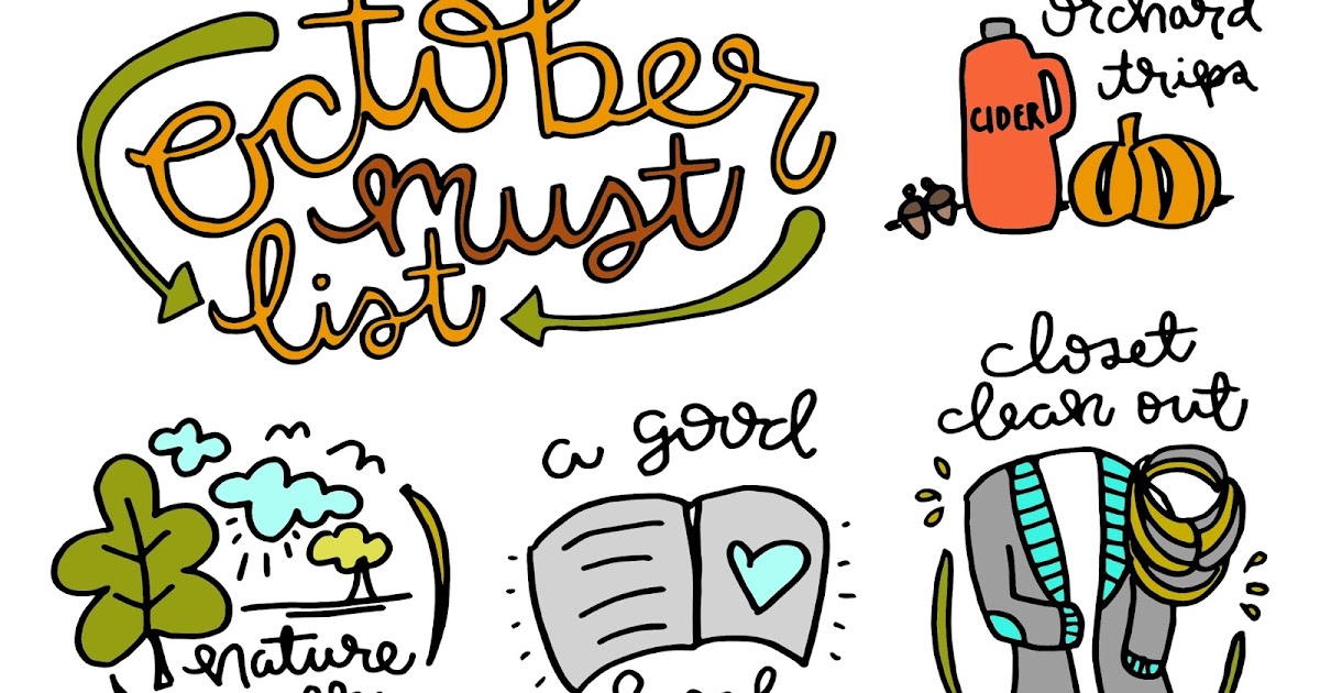 This Girl's Life: {october must list}