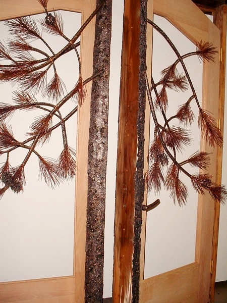 Ashbee Design: Branch Motif in Doors