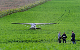 Tom Kelly IV - Recent Works: An airplane makes an emergency landing in ...