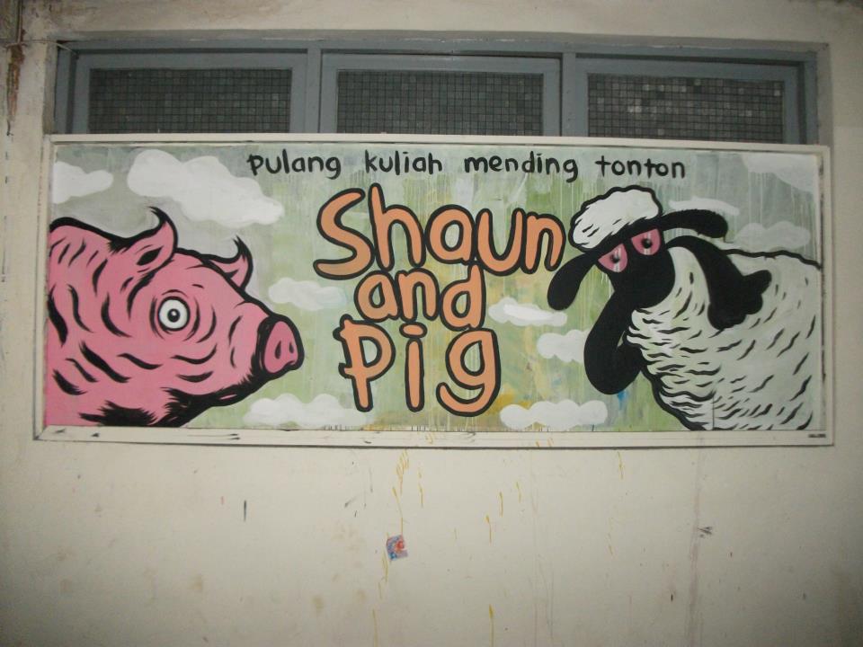 muchlis fachri: SHAUN AND PIG