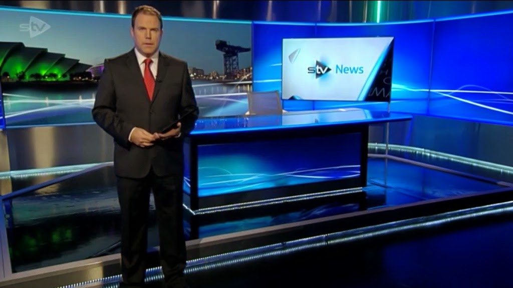 Thomas' blah: Its some rugby and STV News at Six from Glasgow
