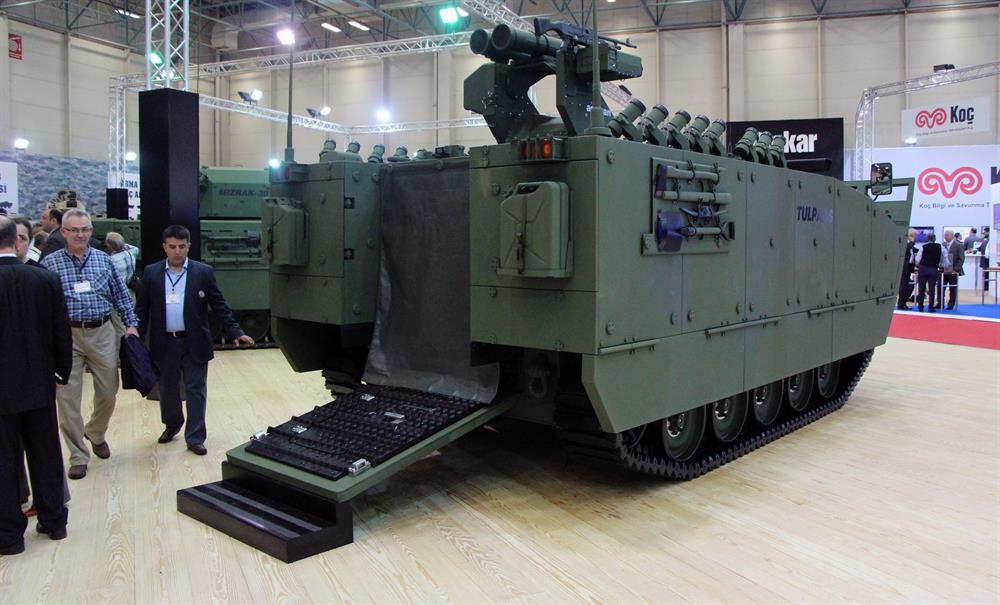 SNAFU!: Turkey's Amphibious Tulpar S Tracked Vehicle at Eurosatory 2016.