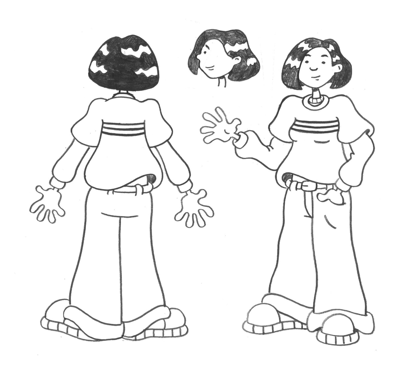 warburtonlabs: THE PEPPER ANN FINALE CHARACTER DESIGNS