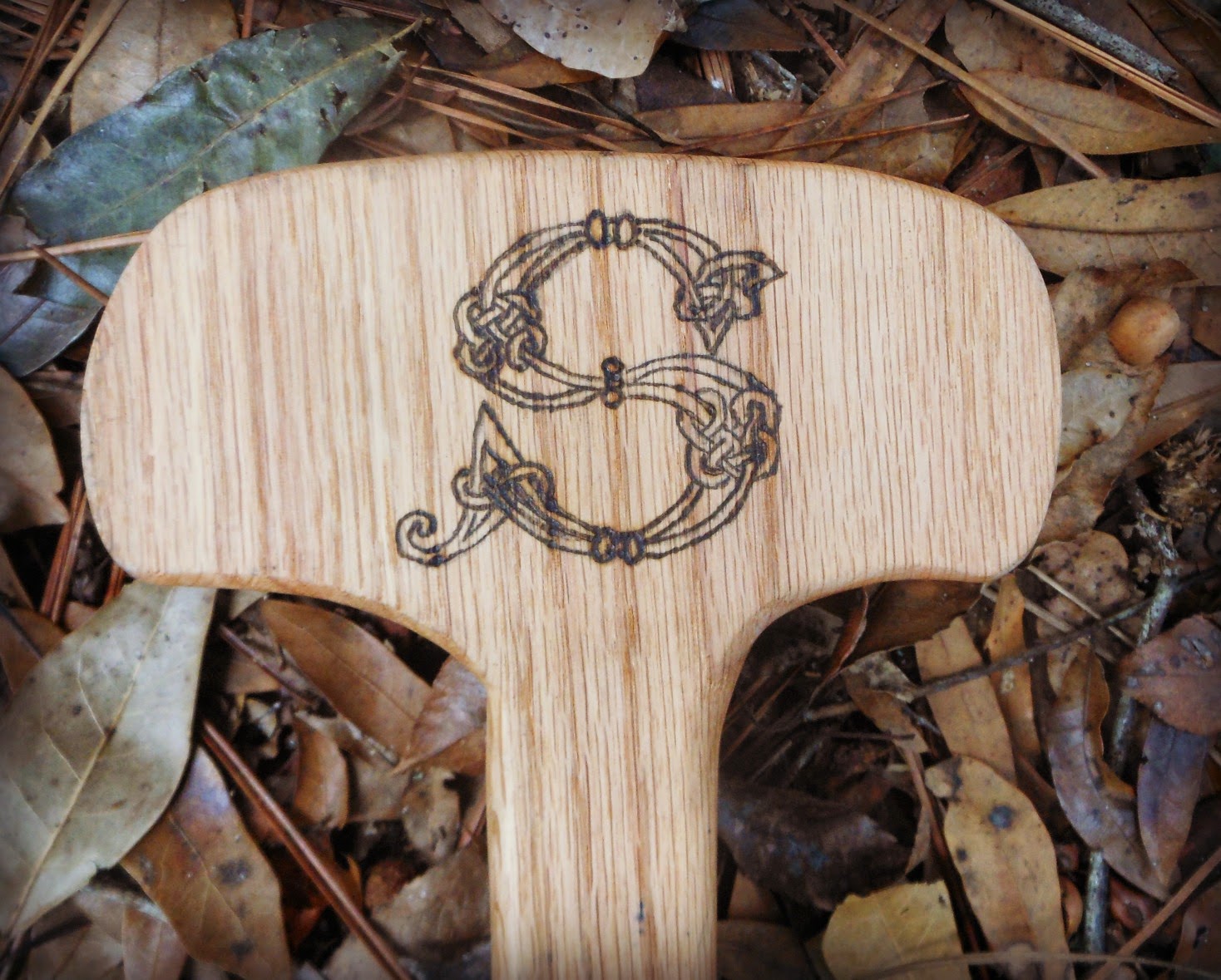 Sawdust and Hops: Oak Celtic Mash Paddle