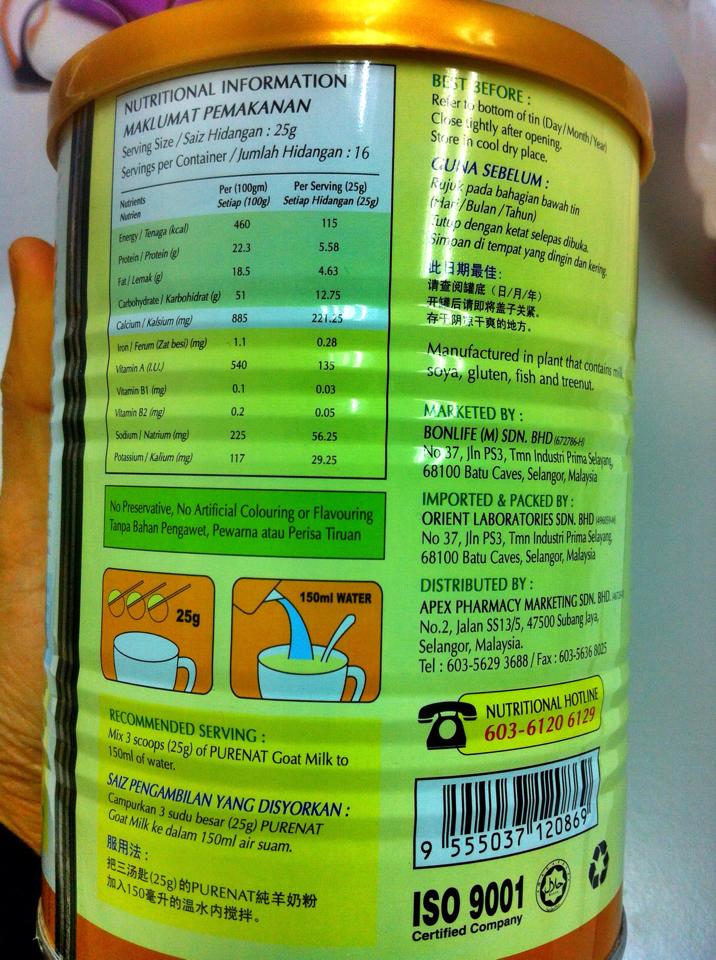 BREAKING THE IMPOSSIBLE : JENAMA SUSU KAMBING PILIHAN TERBAIK