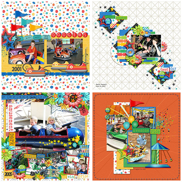 Lindsay Jane Designs: Amusement Park and Page Borders 20