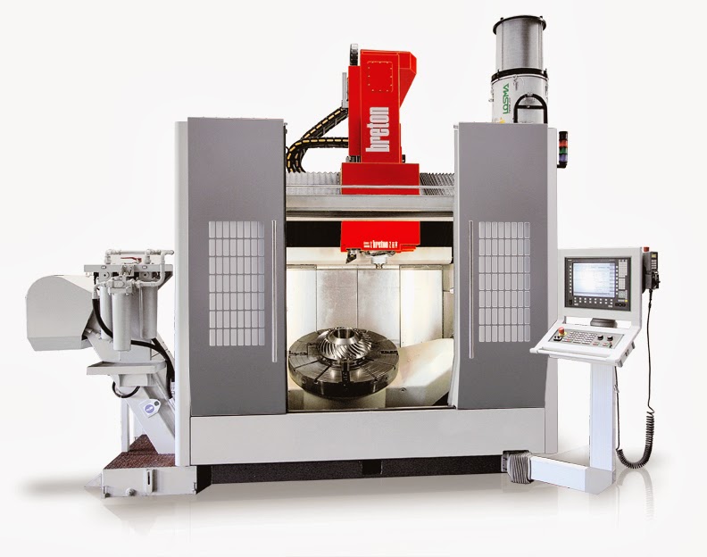 La lavorazione a 5 assi degli ingranaggi alla MECSPE 2014 di Parma con ...