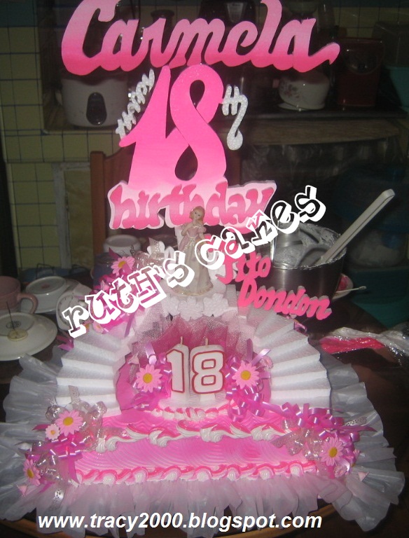 Ruth's Cakes and Pastries: Simple Debut Cake