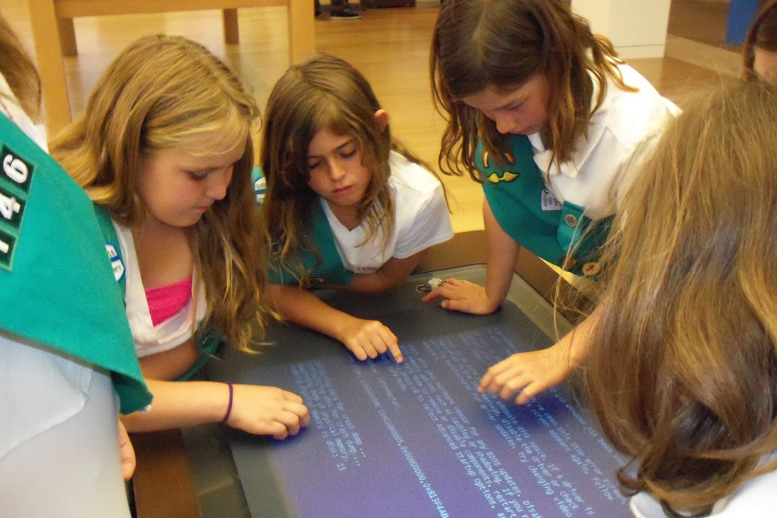 HUNTINGTON BEACH GIRL SCOUT TROOP 746: EARNING OUR COMPUTER FUN BADGE