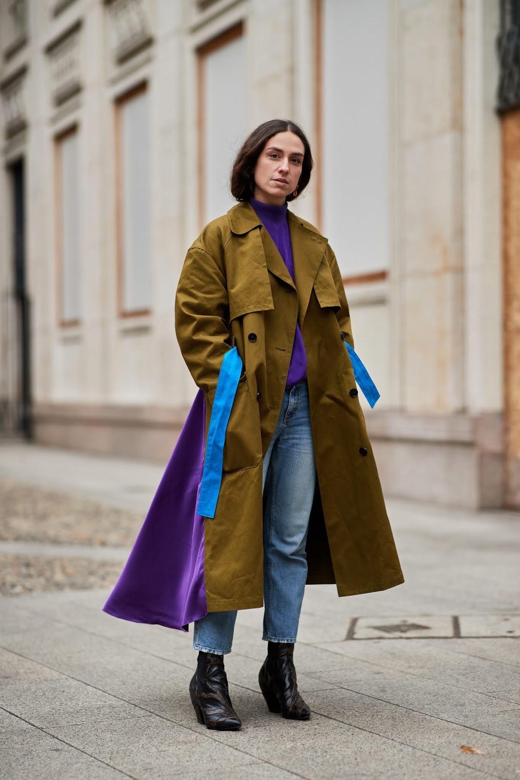 street style_coat - DIMANCHE
