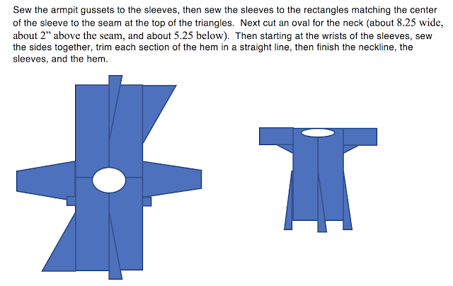 Strings and Things: Basic underdress/tunic pattern and construction