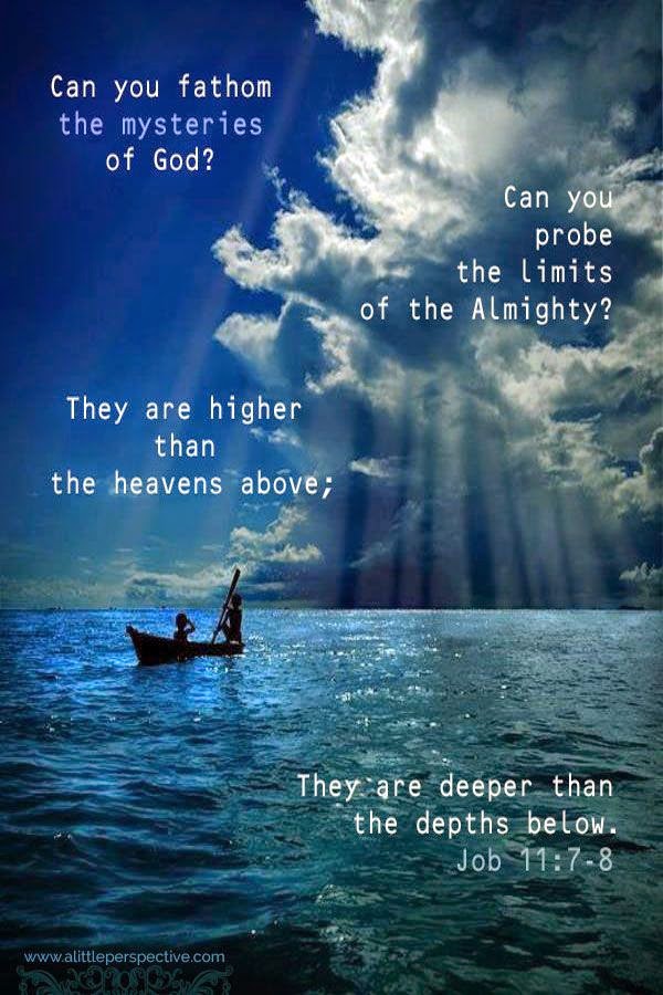 Prisoner Set Free: Life and Life More Abundantly: KNOW GOD is INFINITE