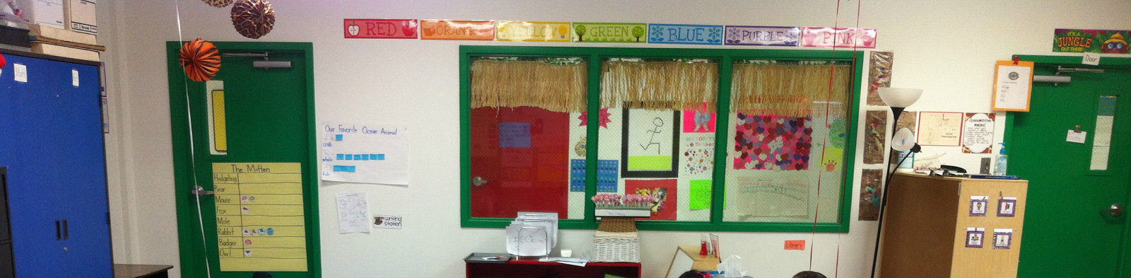 Miss A's Kindergarten: A Room with No Bulletin Boards