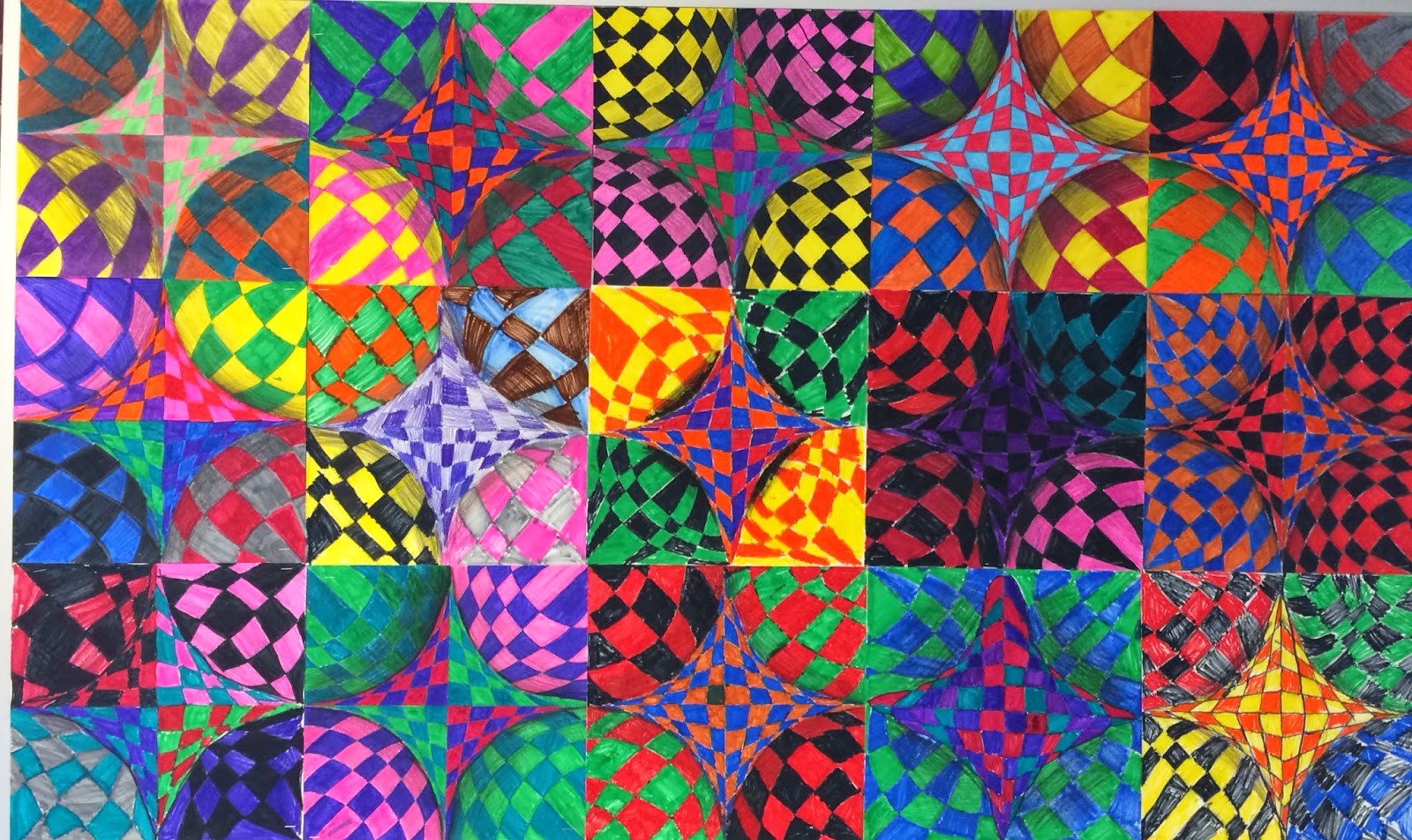 Art. Paper. Scissors. Glue!: Op Art