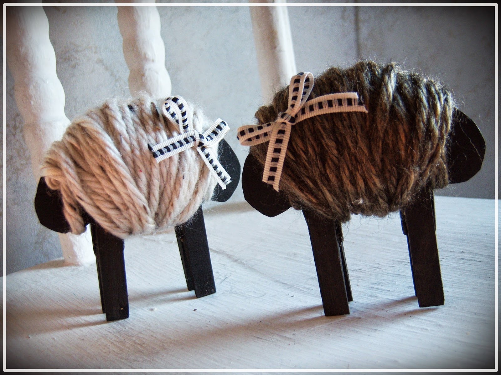 Shoregirl's Creations: Yarn Sheep