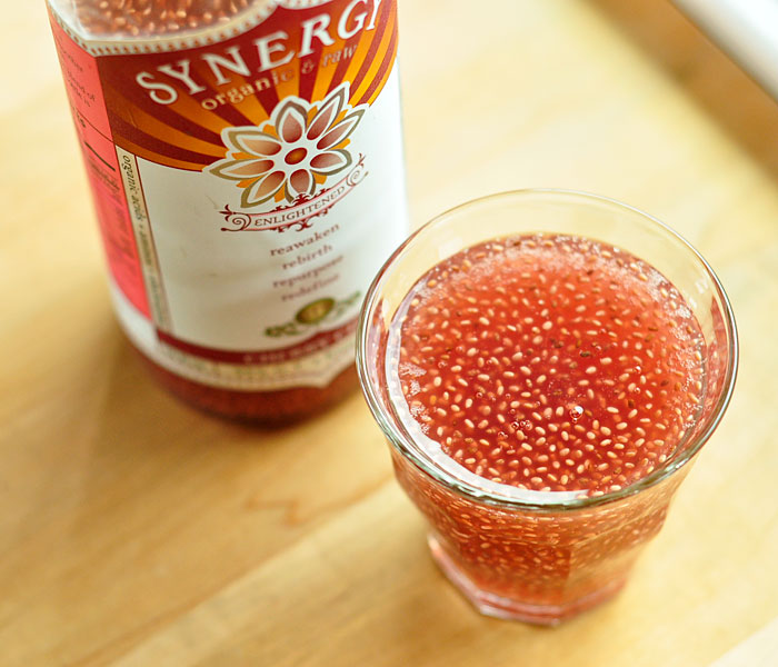Emma E. Christensen: Tasting Notes: GT's Cherry Chia Kombucha
