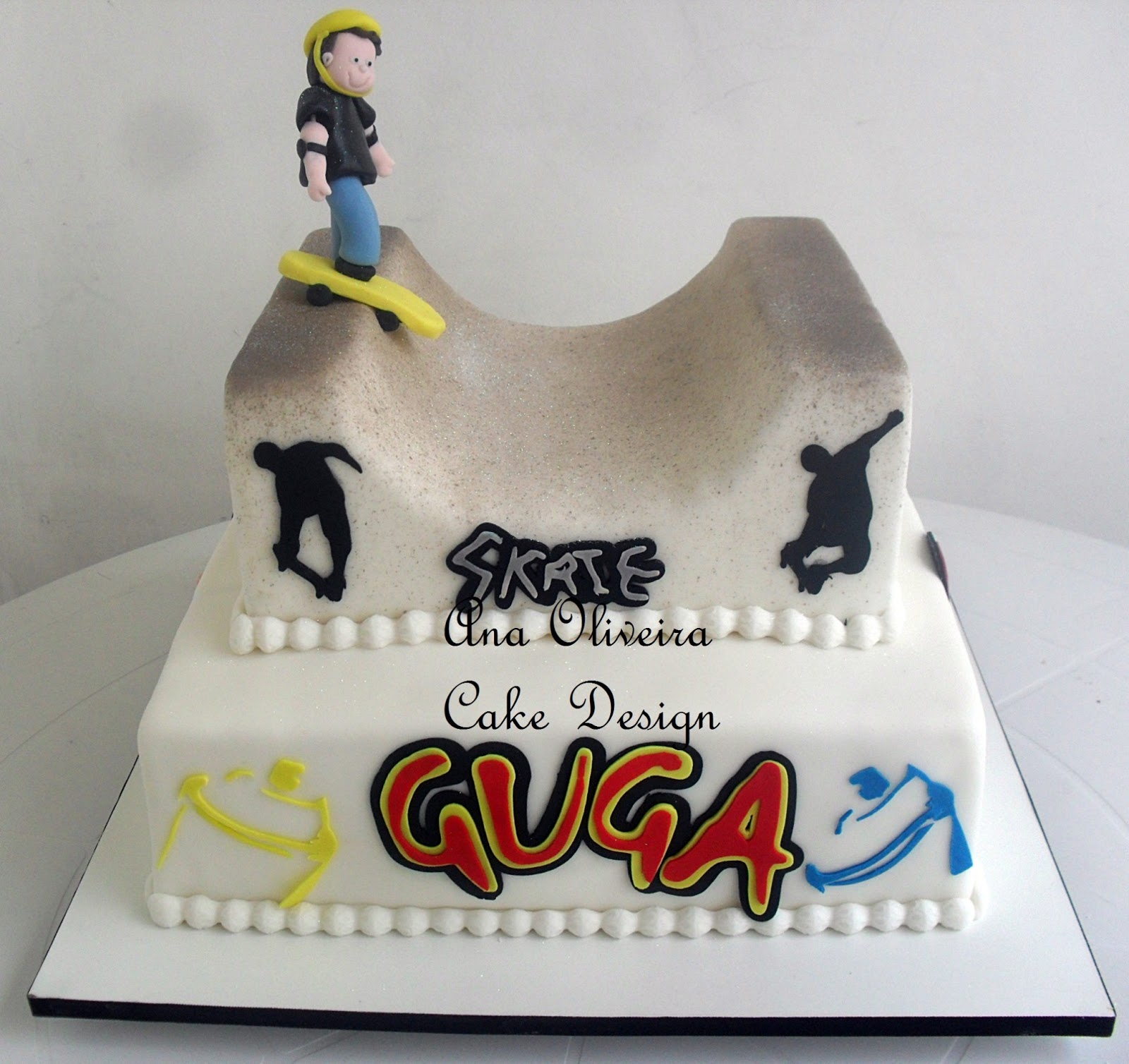 Bolos Decorados Artísticos Rio de Janeiro: Bolo Skate