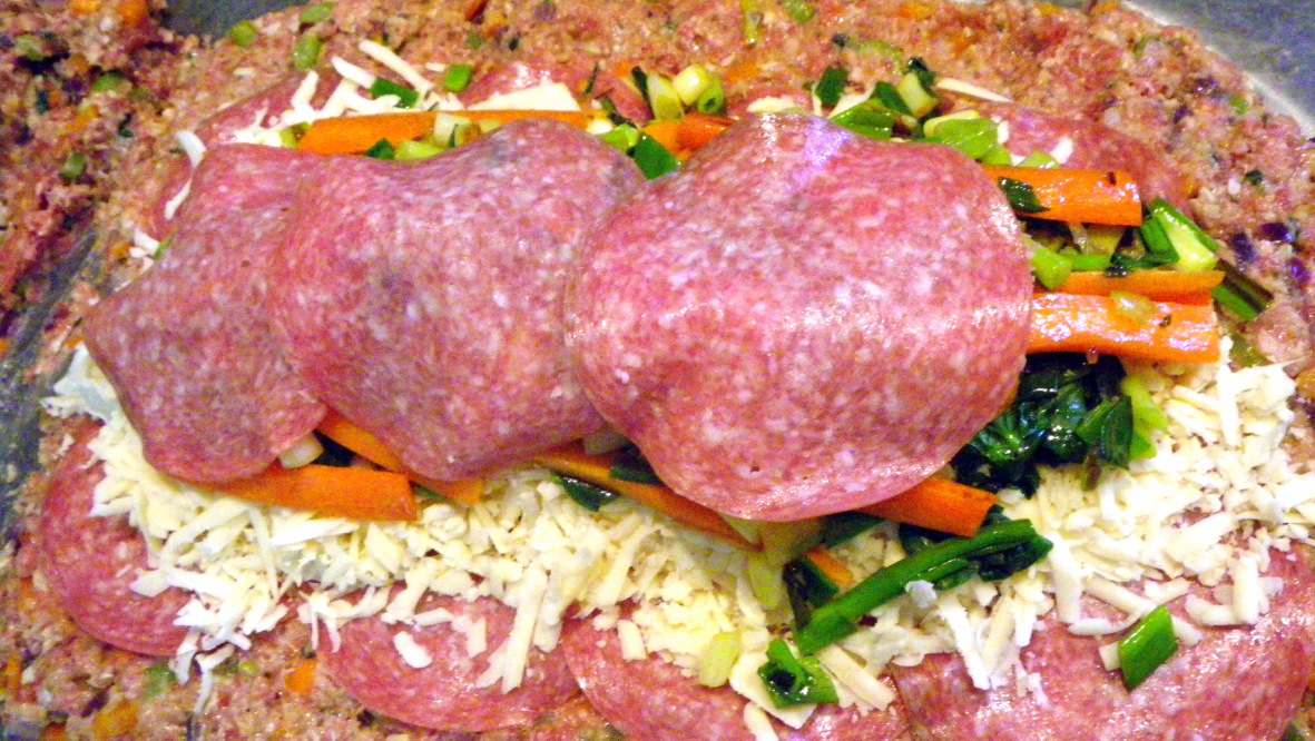 52 Ways to Cook: Italian Stuffed Meatloaf (polpettona ripiena)
