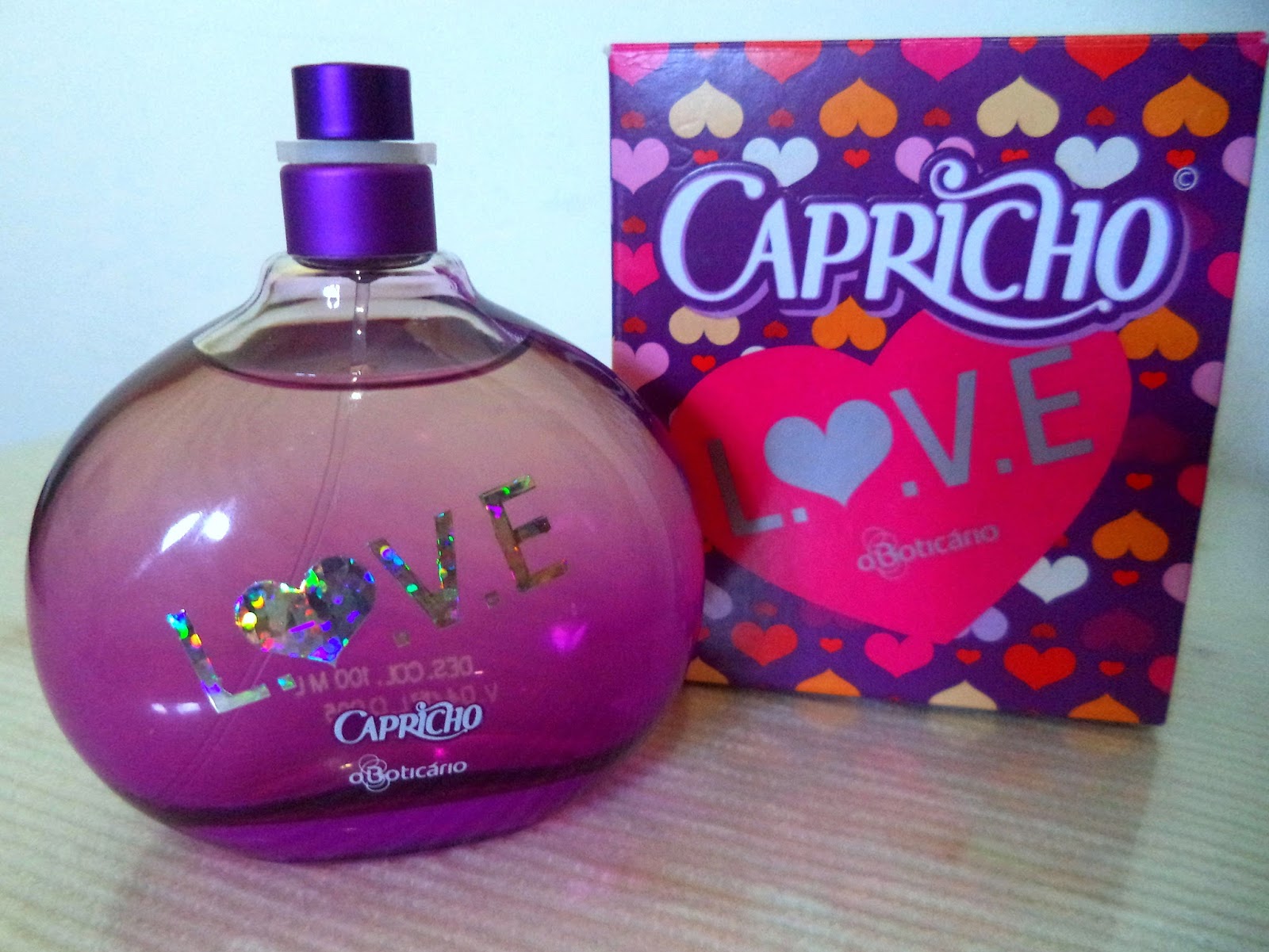 Cantinho da Amanda Soares: Perfume Capricho Love - O Boticário.