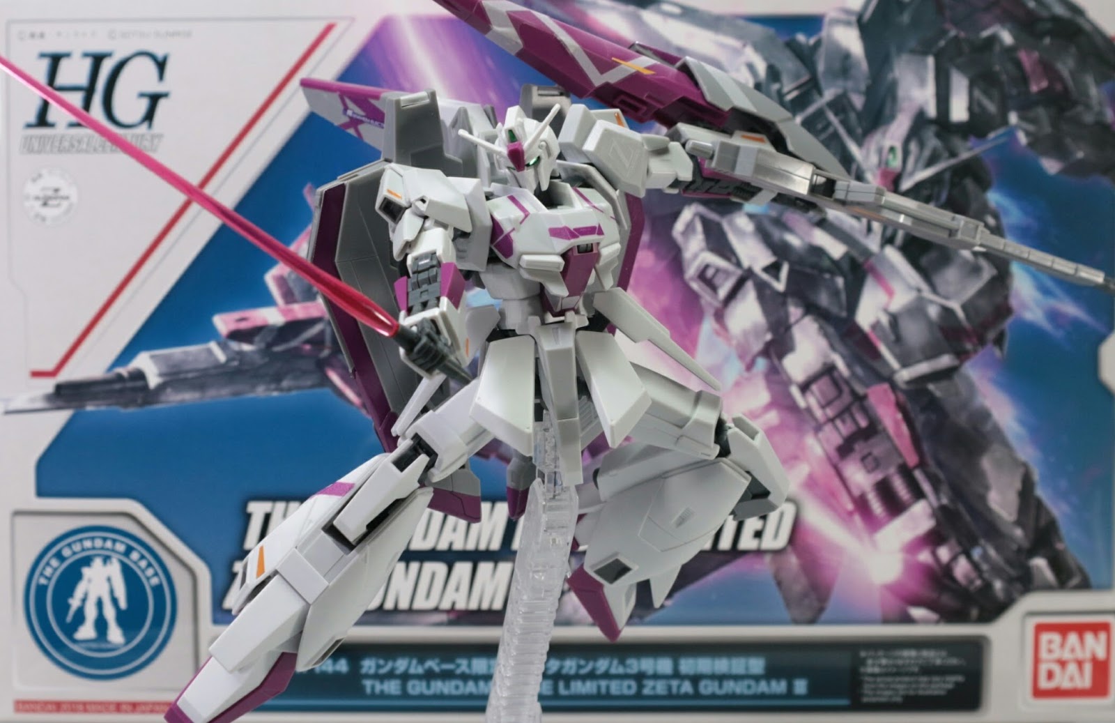 [ Review ] - HGUC 1/144 - Zeta III The Gundam Base Limited