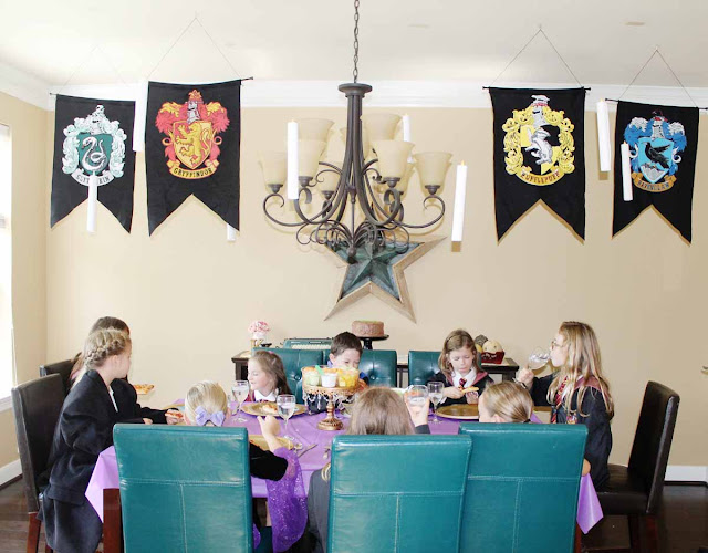 Harry Potter Hogwarts Birthday Party - Part II - Scraps of Shirlee