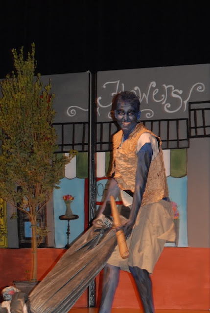 Waiting in the shade sitting on a brick ...: Echo the Ogre