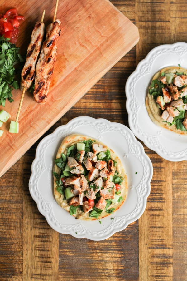 Chicken Shawarma Mini Flatbreads