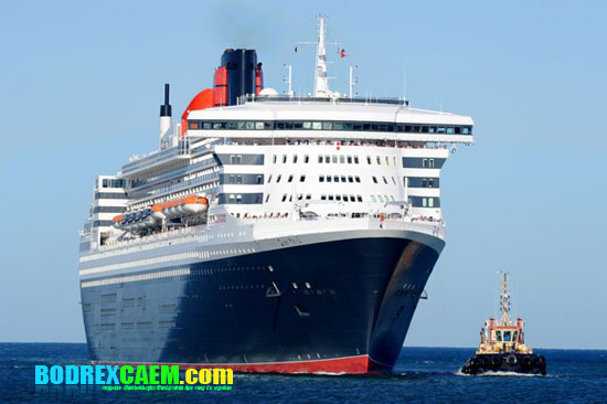 Melihat Keindahan Kapal Pesiar Queen Mary 2 - Bodrex Caem