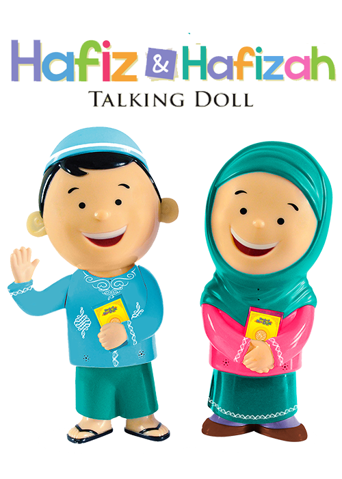 boneka hafiz, hafiz doll, hafiz talking doll, boneka hafiz dan hafizah