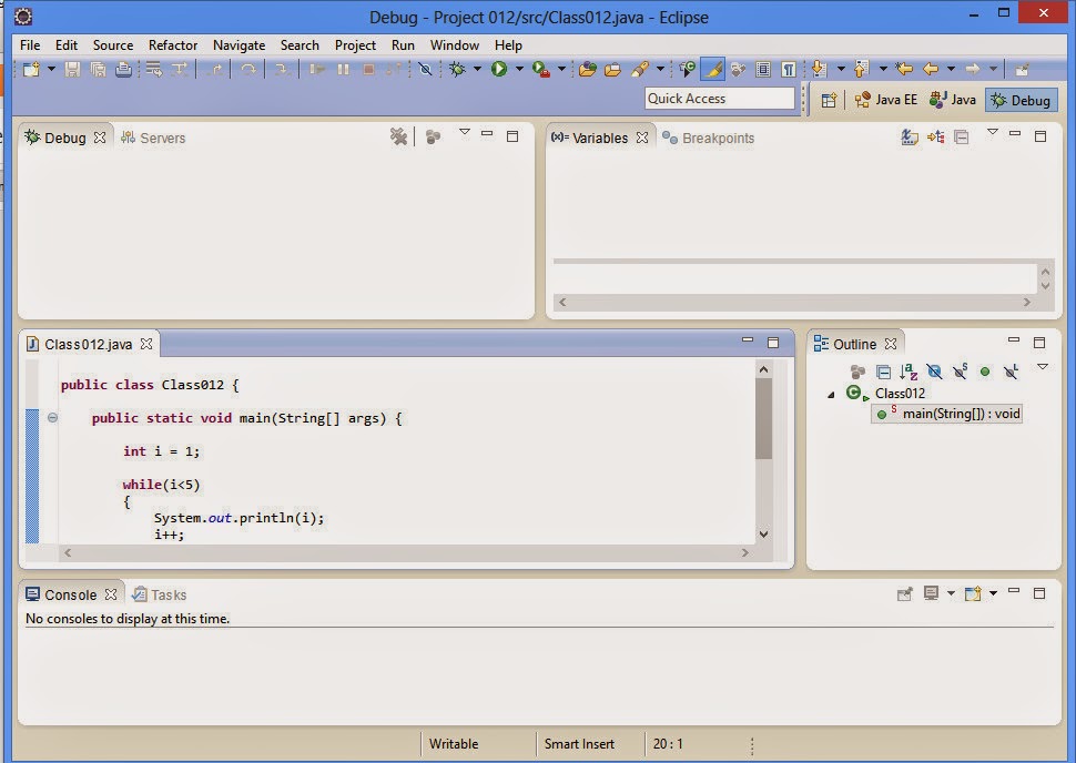 Selenium By Arun 164 Debugging The Java Programs In Eclipse Ide