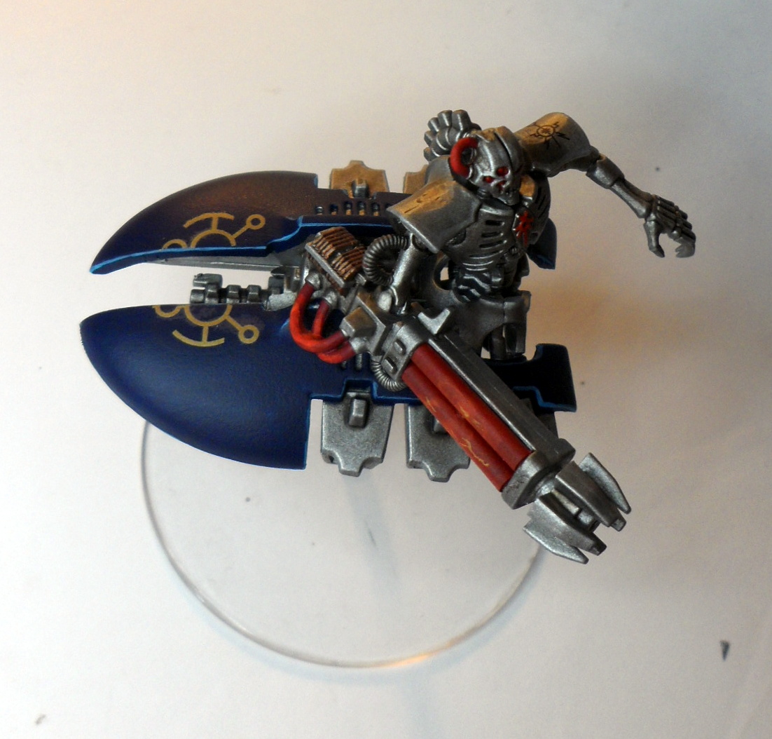 WeeMen: Necron Destroyer #4 w/ Gauss Cannon