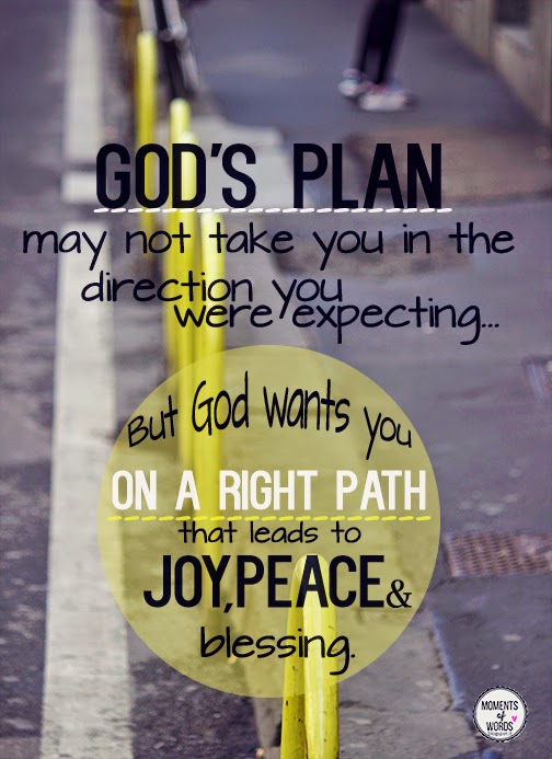 God will guide your steps | Moments of words