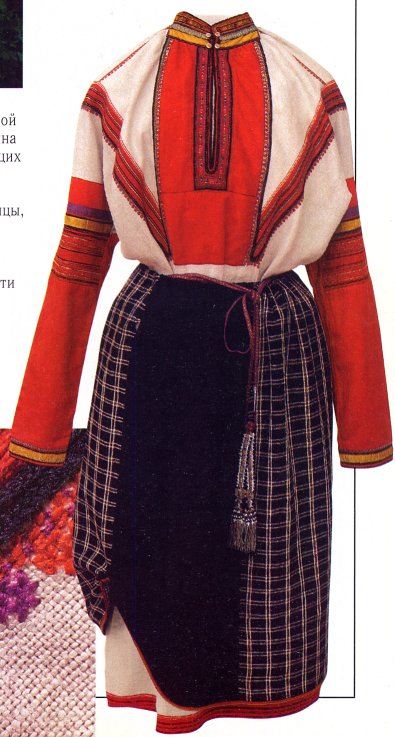FolkCostume&Embroidery: The 5 types of Russian folk Costume