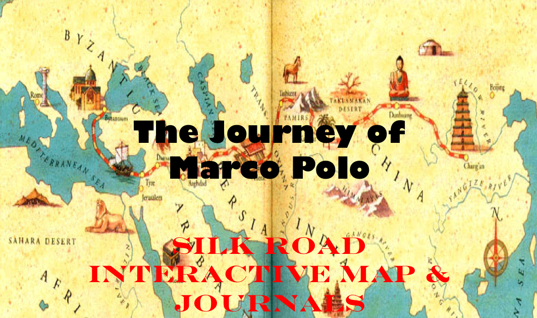 Marco Polo Silk Road Map