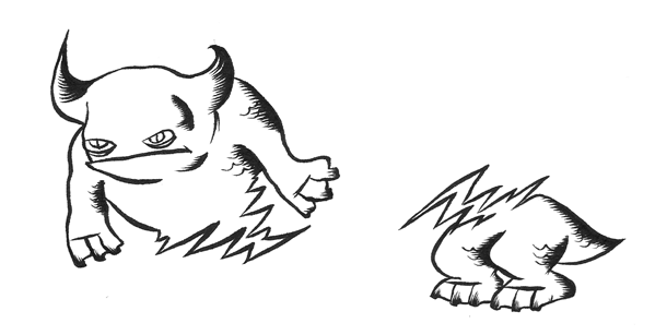 Fruitless Pursuits: D&D Day by Day - The Displacer Beast