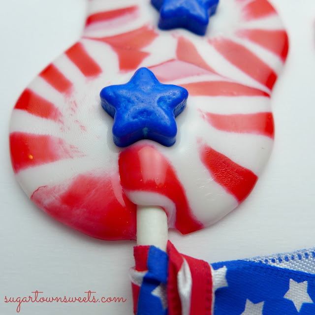 Sugartown Sweets: Fireworks Pops for the Fourth of July and a Patriotic ...