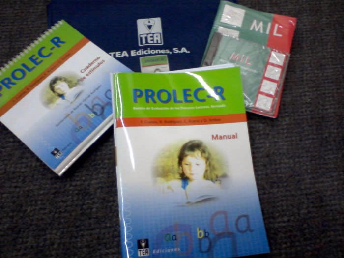 Taller de Alfabetización: TEST PROLEC- PROES-