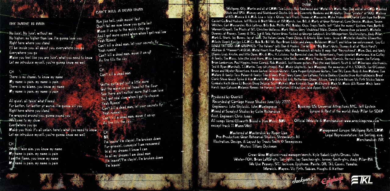 Cries from the Quiet World: Overkill "Bloodletting"