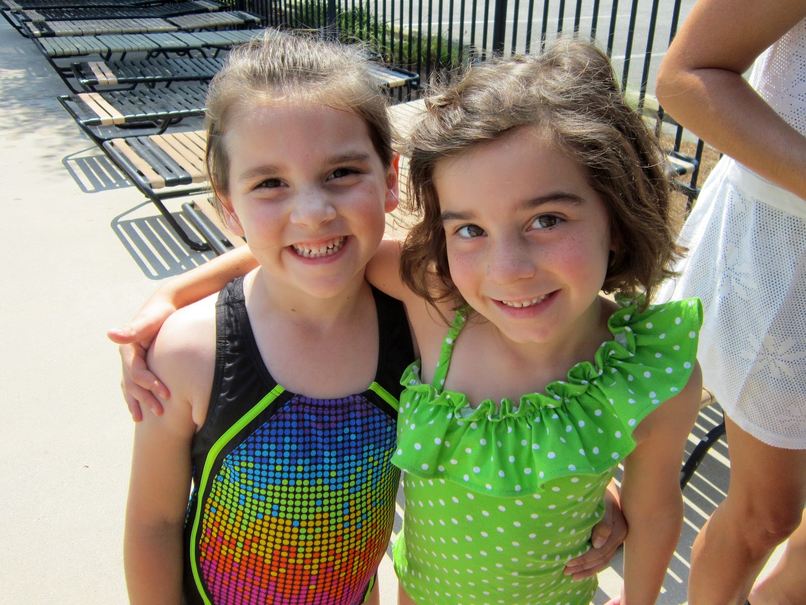 Keeping Up with The Joneses: First Swim of the Year with Friends