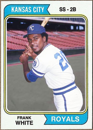 WHEN TOPPS HAD (BASE)BALLS!: DEDICATED ROOKIES- 1974 FRANK WHITE