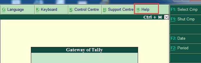 How to use Help (user manual) of Tally.ERP 9 in offline mode in Release ...