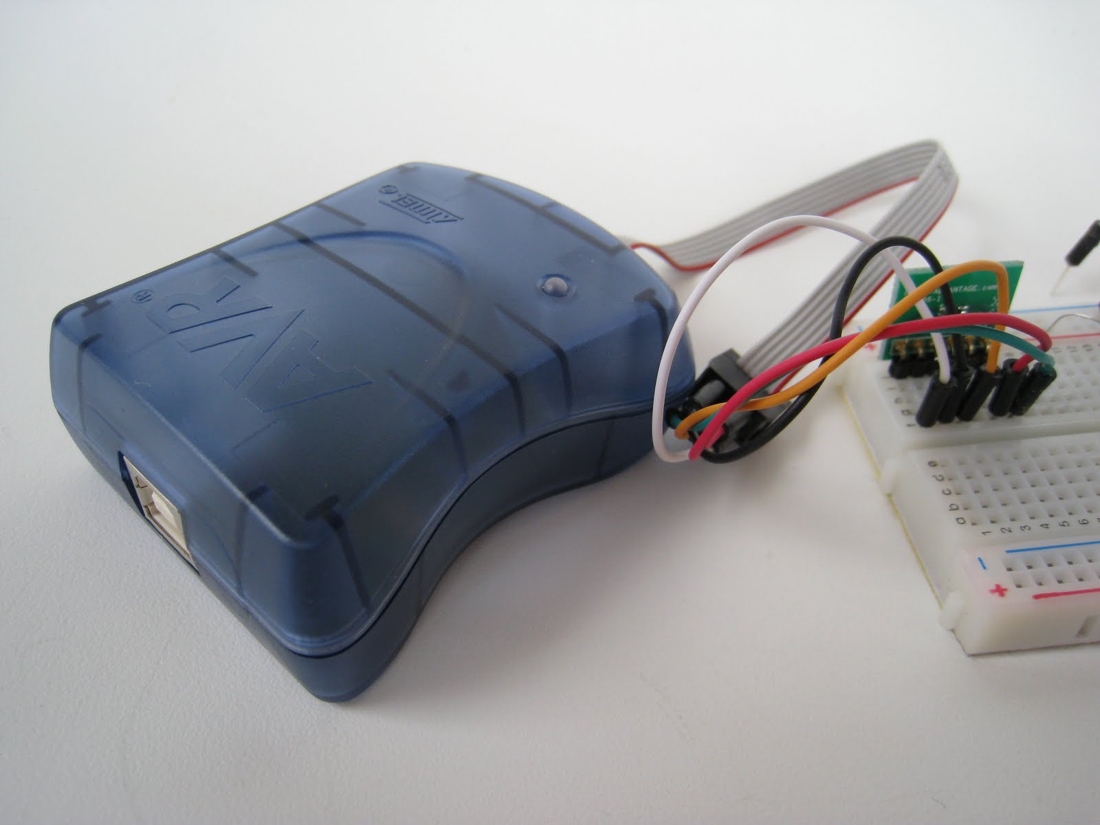 bicycle lighting: Programming an Attiny10 with AVRISP mkII and AVR Studio 5