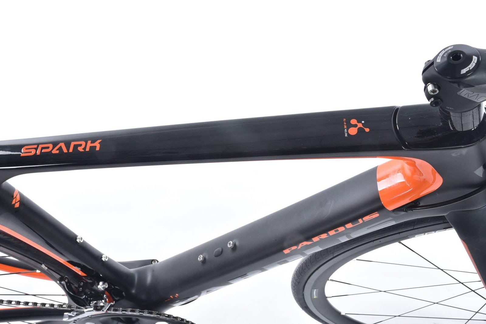 Pardus Bike Malaysia: Pardus Spark - Black/Orange Shimano 105