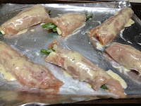 SCD Yums: SCD Asparagus Chicken Wrap Ups