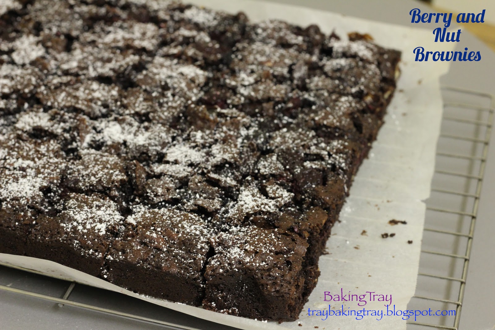 BAKING TRAY ~\________/~: Work Catering Week 2: BROWNIES!